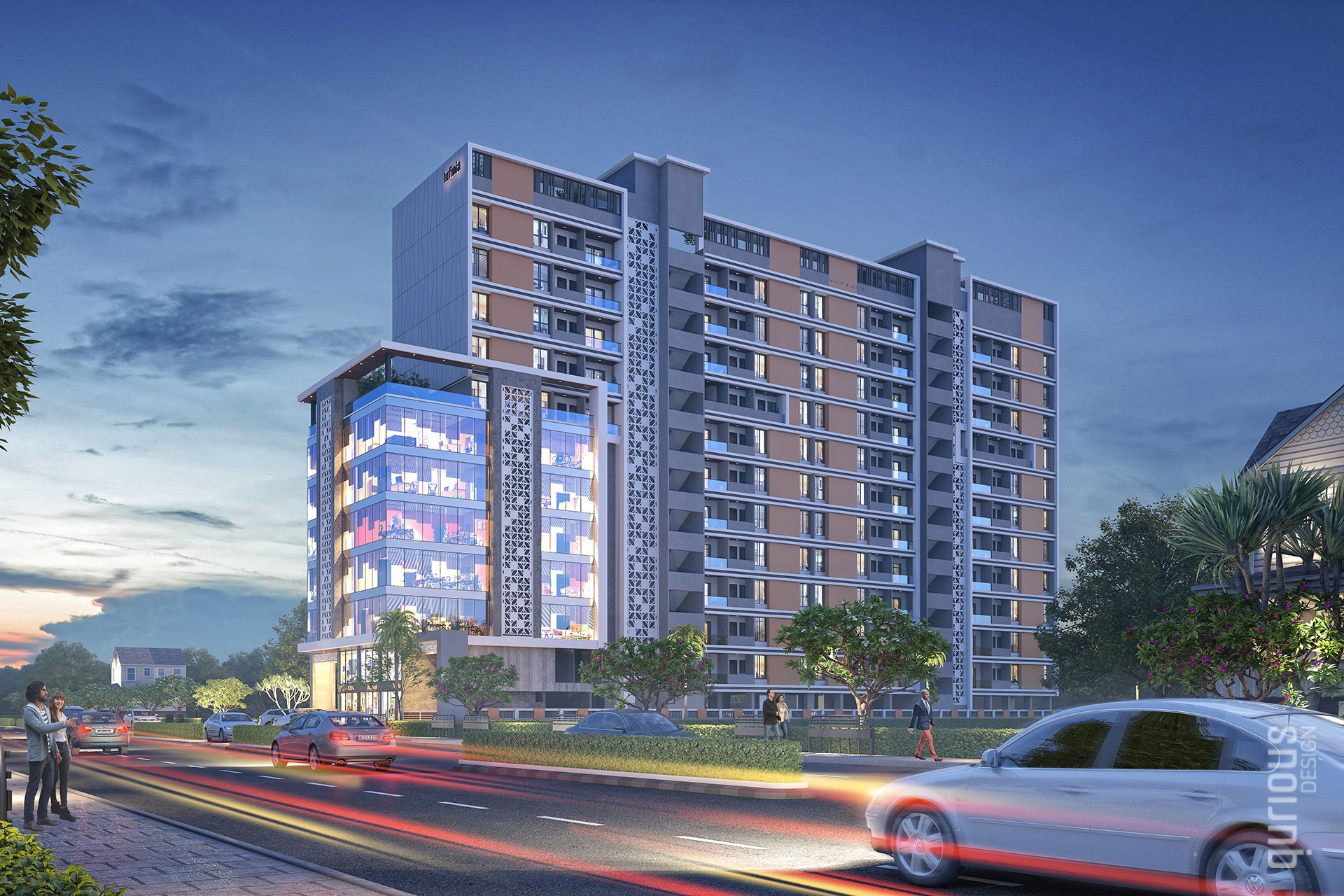 3D Architectural Visualization vasant infino